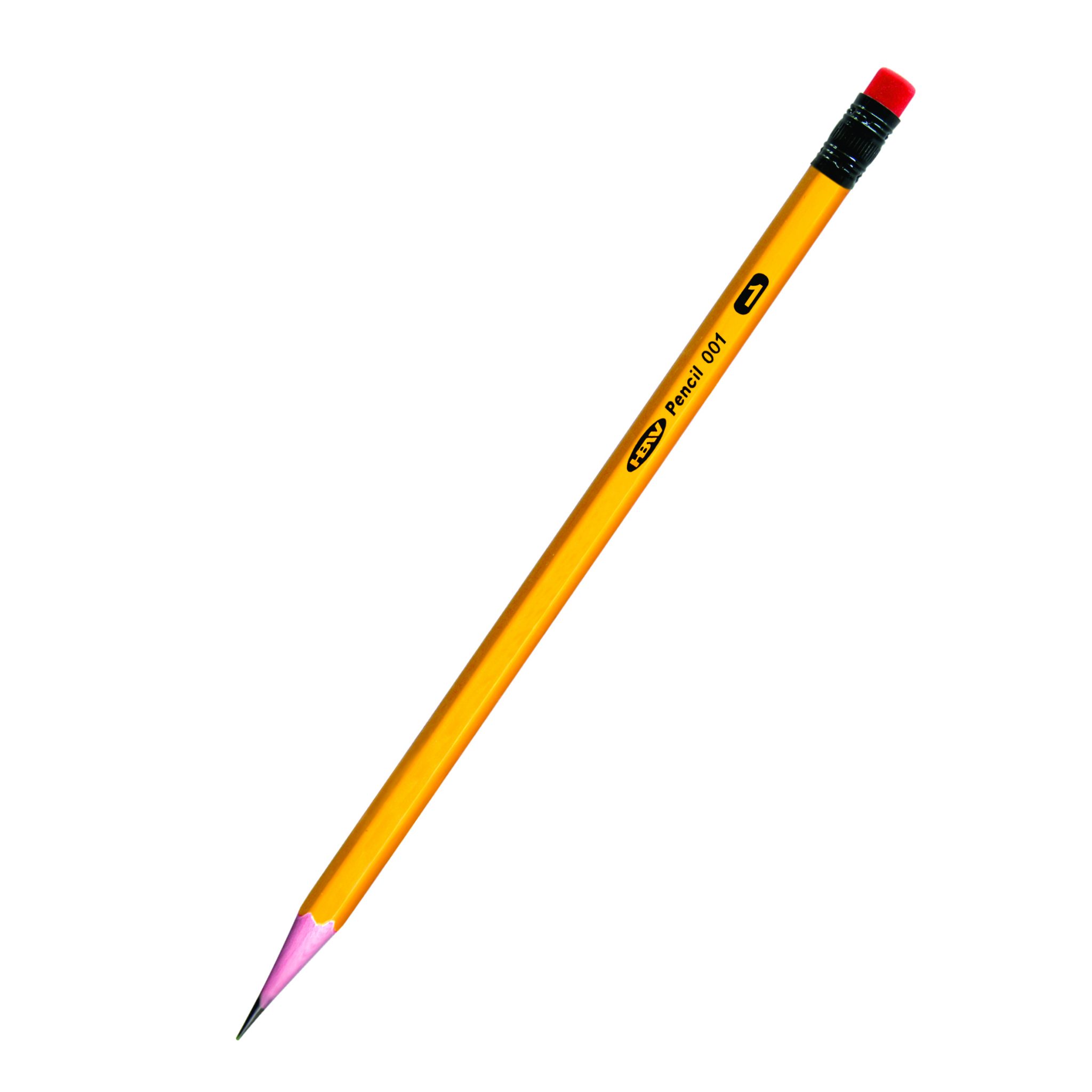 HBW Yellow Pencil 1-B WP-001 - HBW