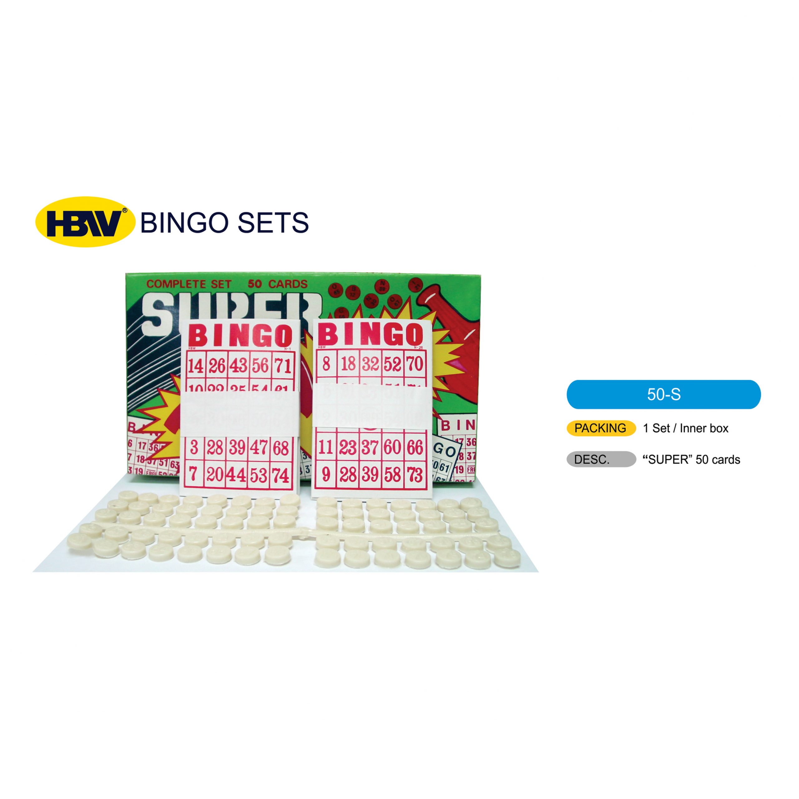 HBW Super Bingo Set - HBW