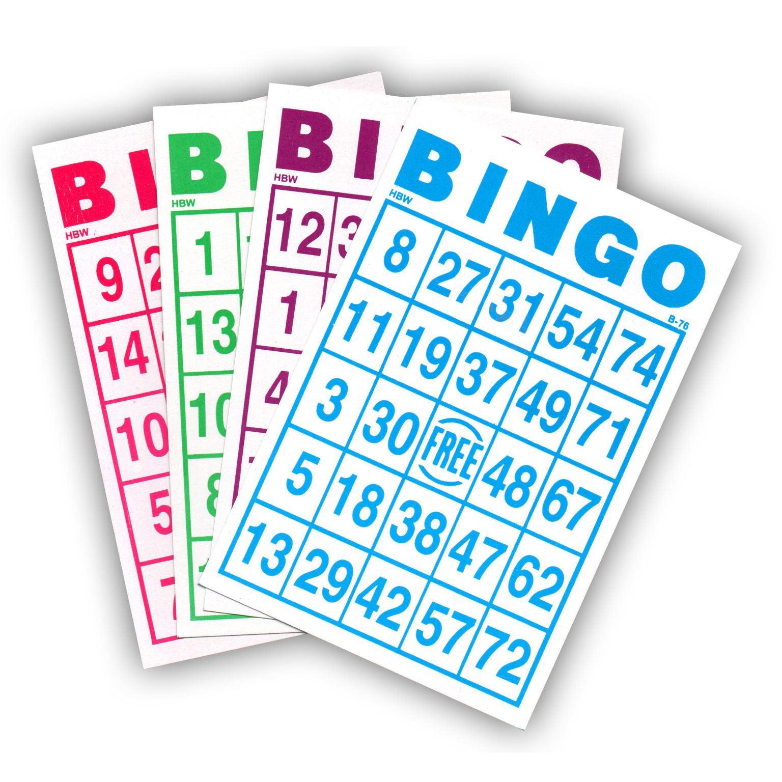HBW Super Bingo Complete Set (Assorted Color) - HBW