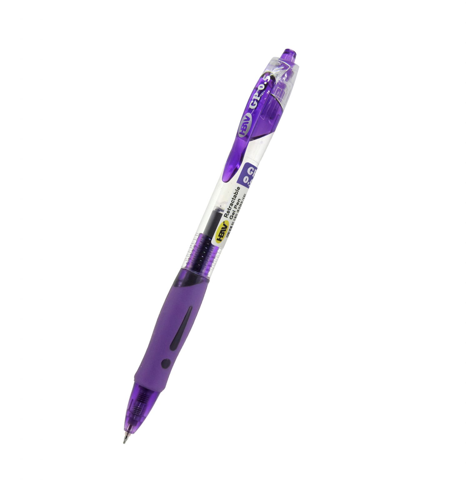 HBW GP 0.5 Retractable Gel Pen - Fast-Drying Ink, 0.5mm Tip, Multiple ...