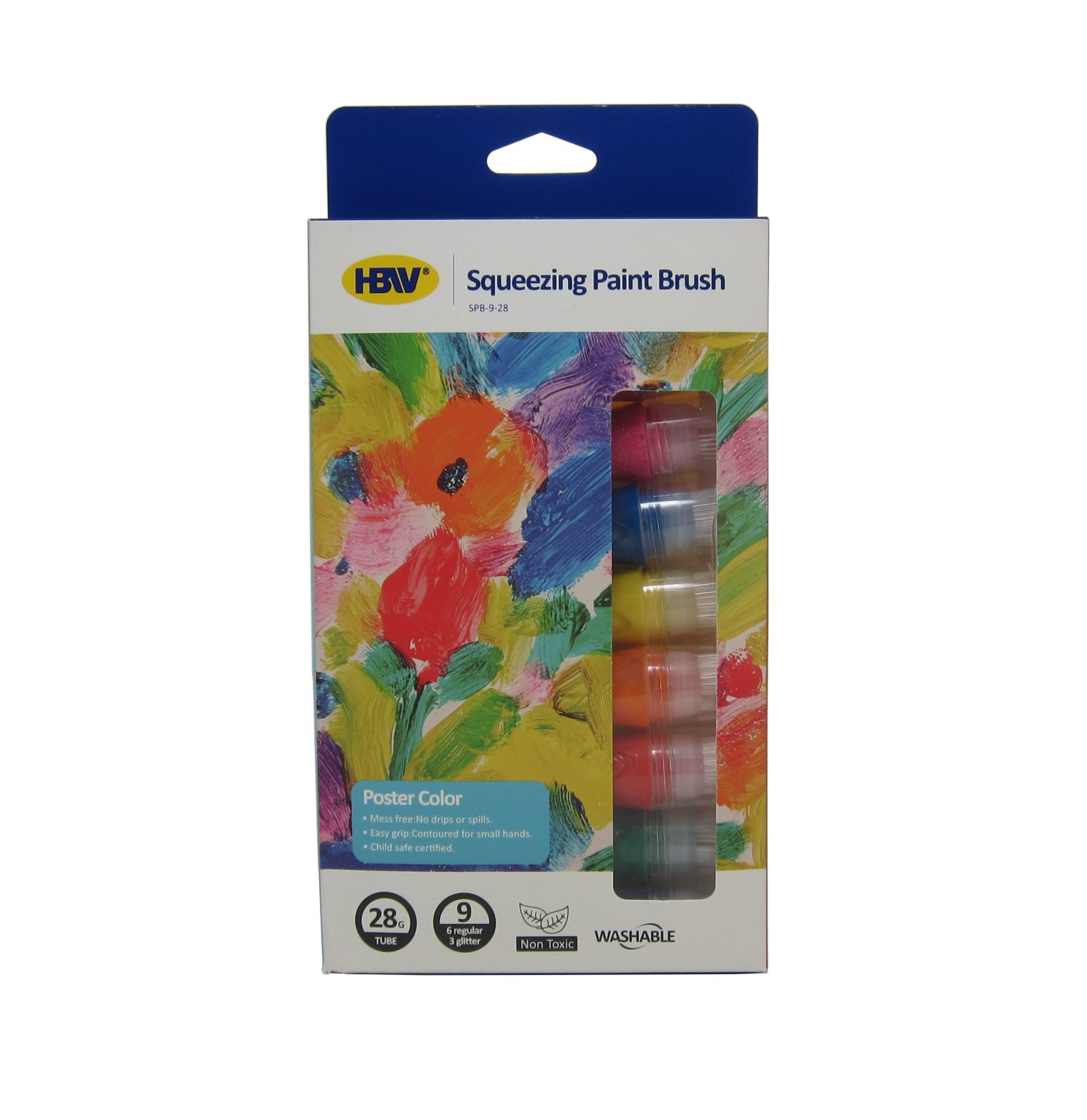 HBW Poster Color Squeezing Paint Brush - HBW
